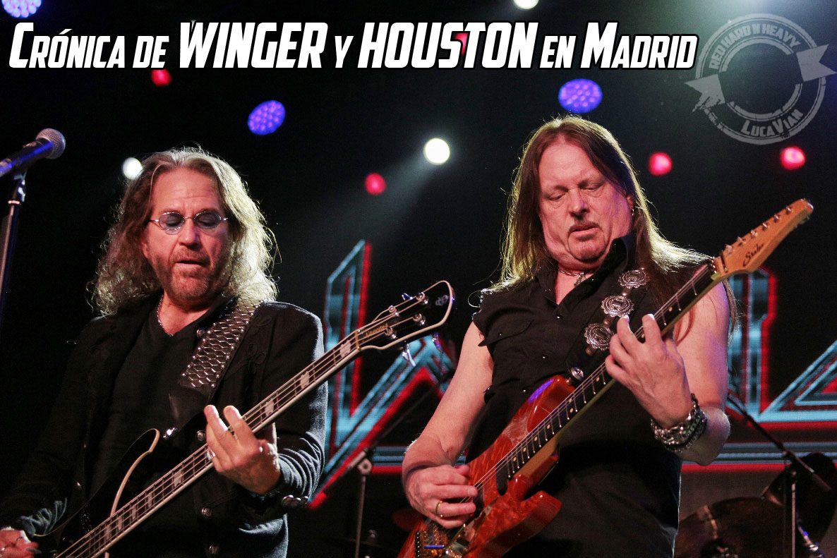 Crónica de WINGER (y HOUSTON), hard rock de lujo en Madrid